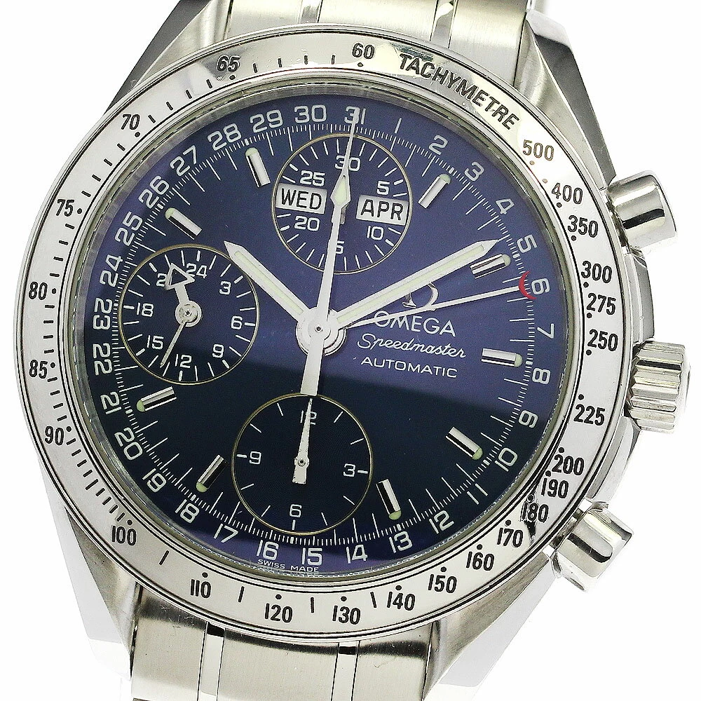 Omega OMEGA 3523.80 Speedmaster Triple Calendar Chronograph Automatic ...