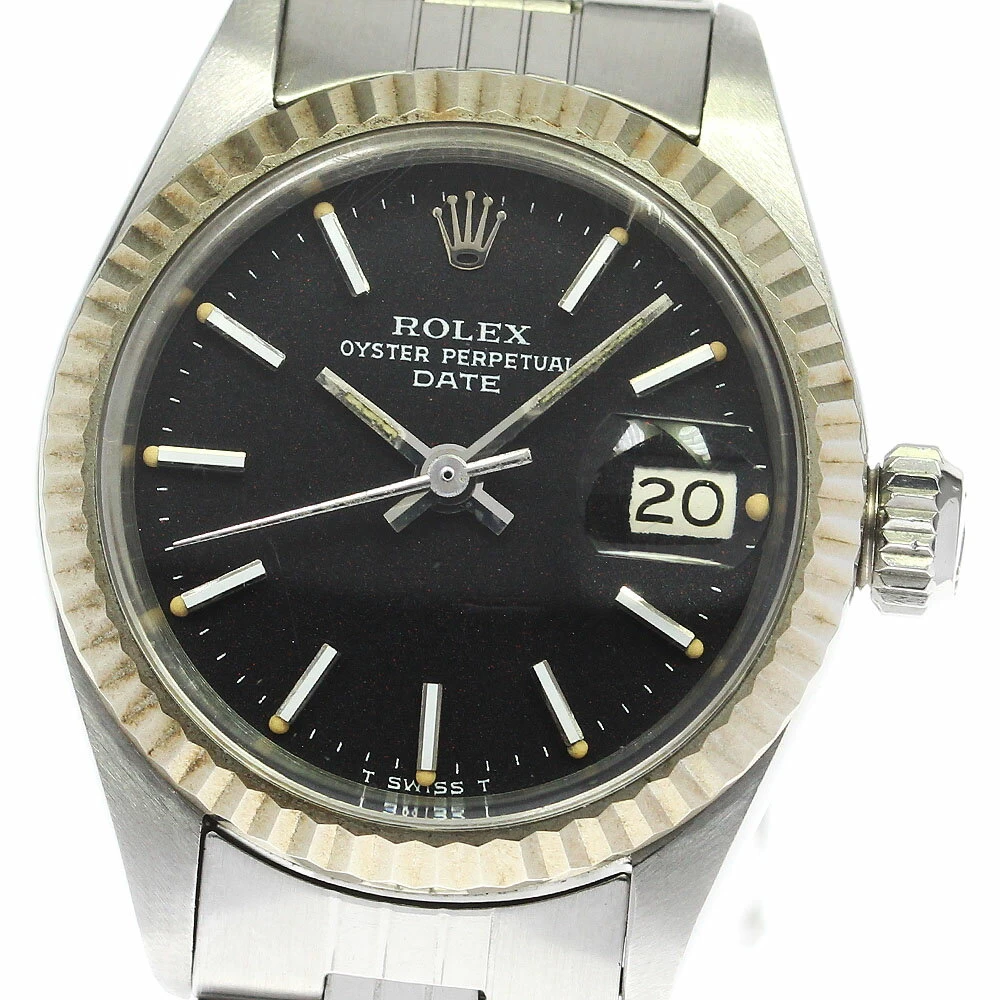 Rolex ROLEX 6917 Oyster Perpetual Date Cal.2030 Automatic Ladies ...
