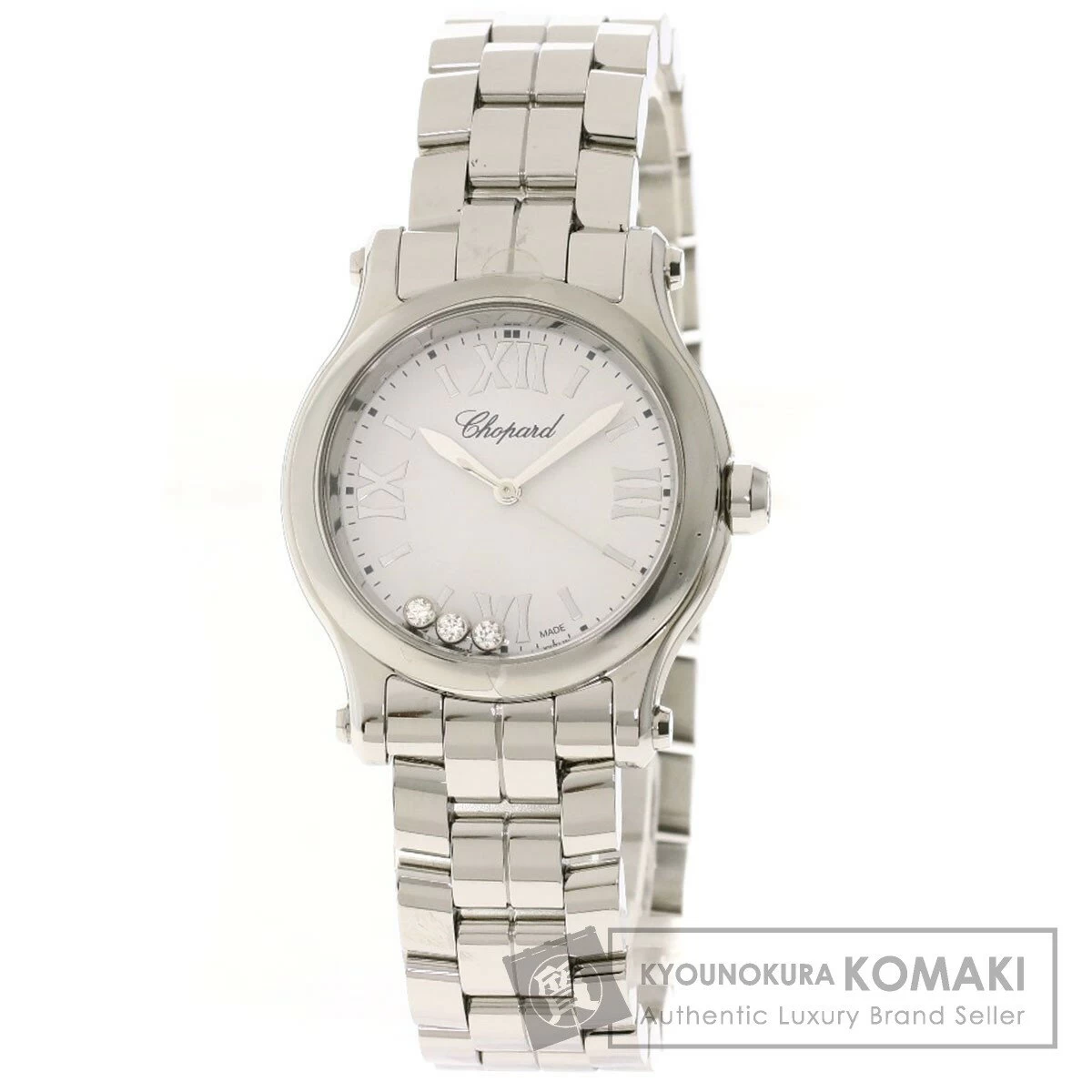 Chopard 278590-3002 Happy Sport 30mm Stainless Steel/SS Boys [Chopard ...